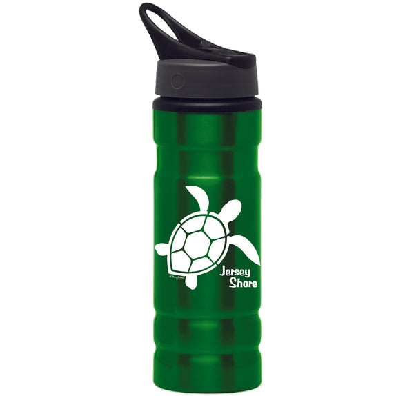 New Jersey Shore Water Bottle Green Turtle Aluminum 27 Oz - Fifth ...