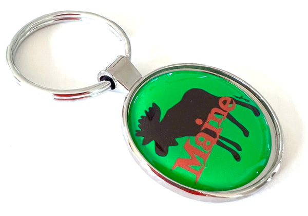 Maine Moose Keychain - Fifth Avenue Manufacturers