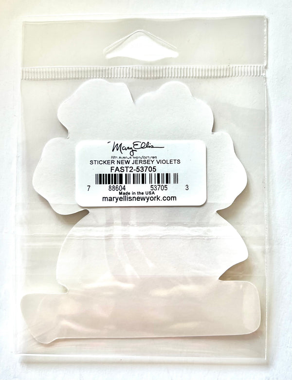 New Jersey Violets Sticker - Fifth Avenue Manufacturers