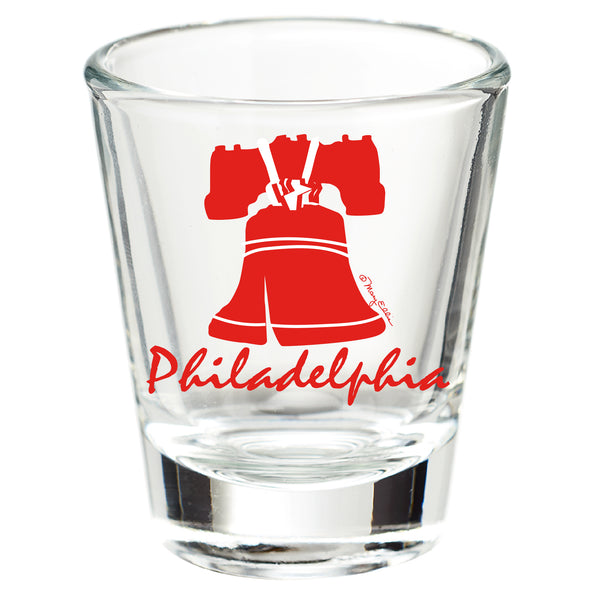 Philadelphia Shot Glass Liberty Bell - Fifth Avenue Manufacturers