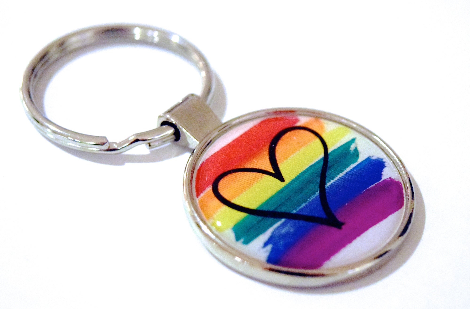 Rainbow Pride Flag Keychain - Fifth Avenue Manufacturers