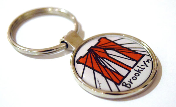 Brooklyn Bridge Dome Keychain - Fifth Avenue Manufacturers