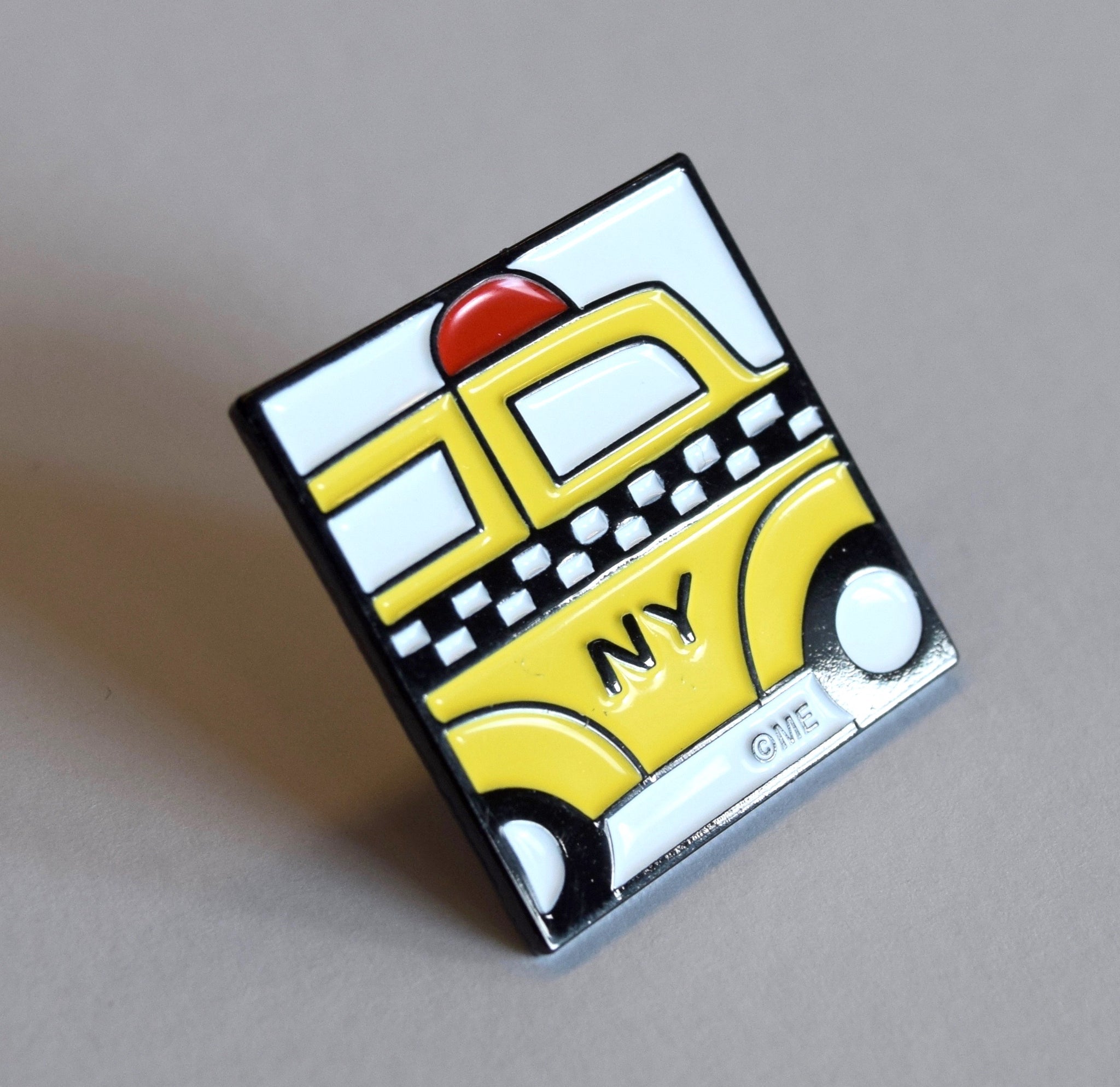Taxi New York Enamel Pin - Fifth Avenue Manufacturers