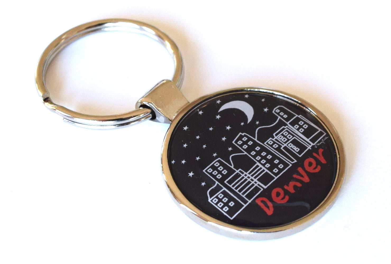 Denver Colorado Keychain Skyline - Fifth Avenue Manufacturers