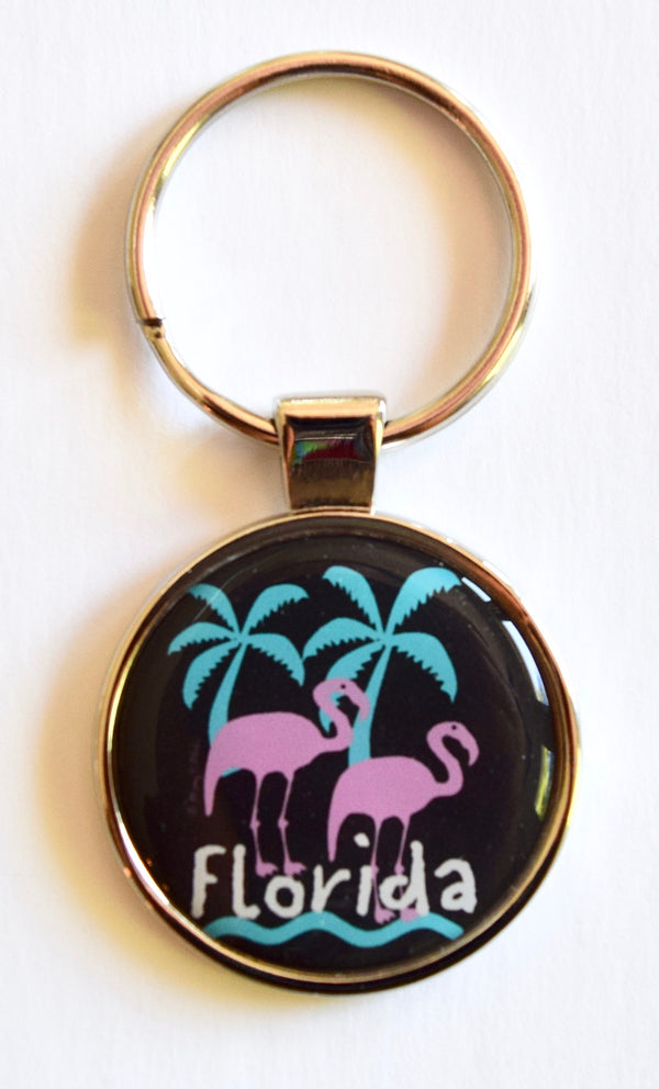 Florida Keychain Flamingos - Fifth Avenue Manufacturers