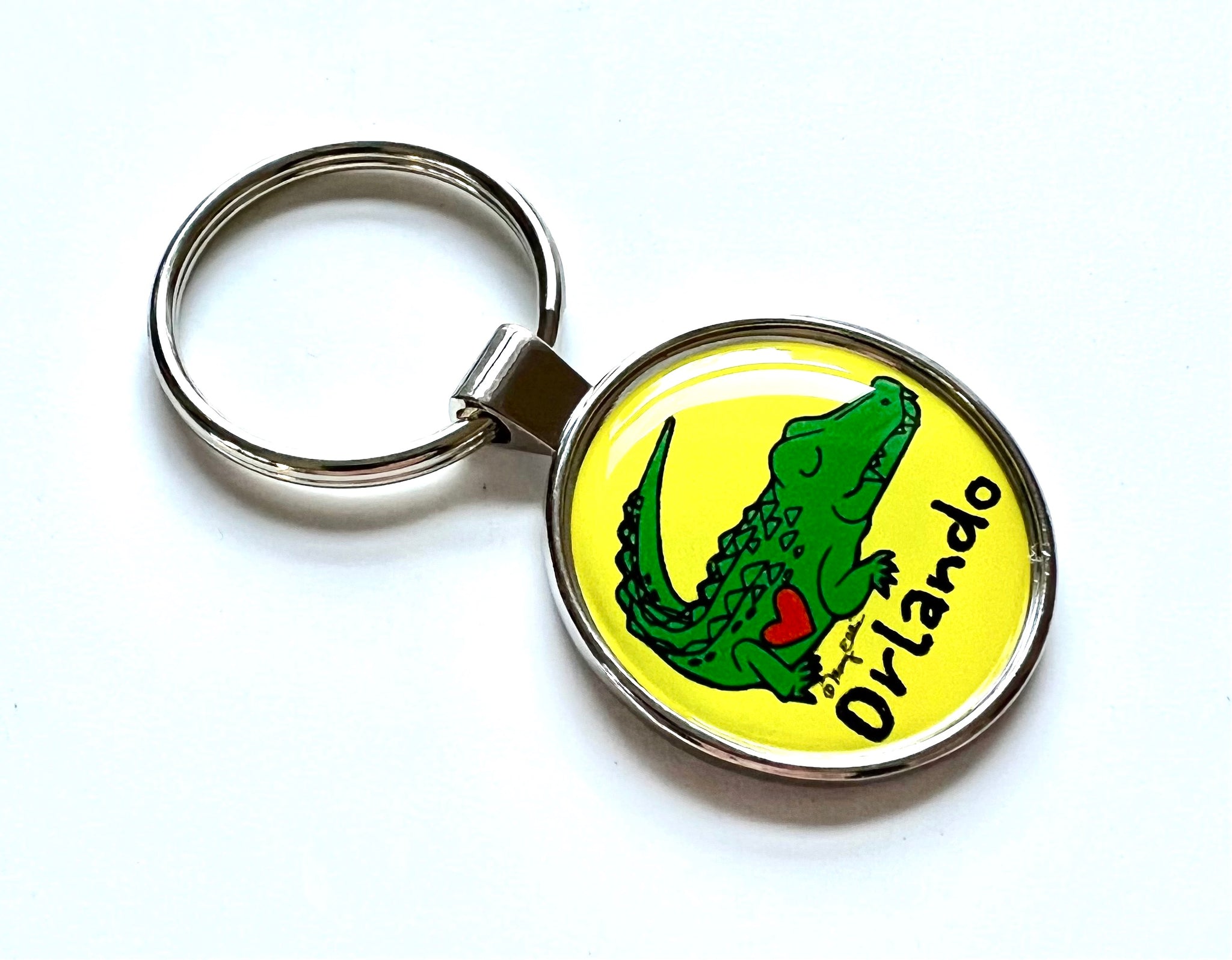 Orlando Florida Alligator Keychain - Fifth Avenue Manufacturers