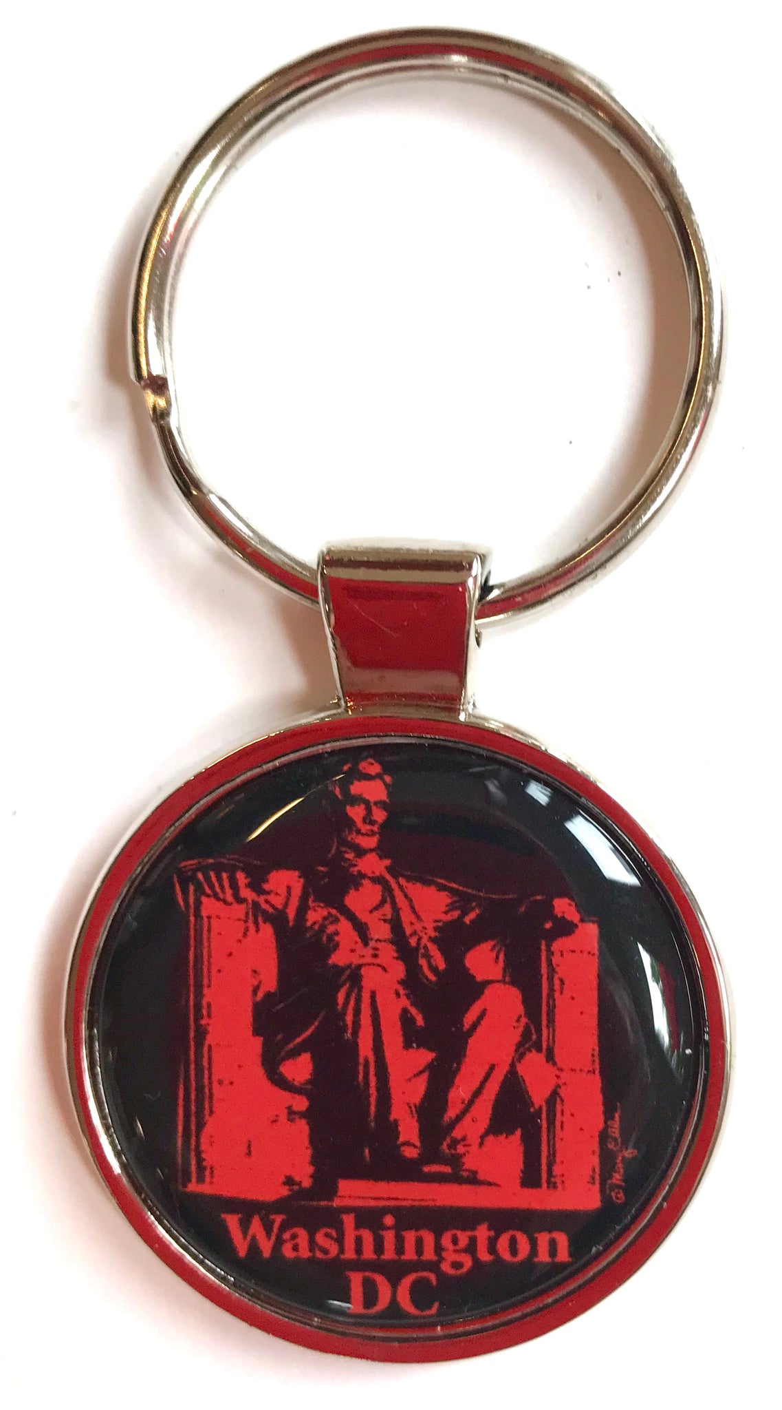 Washington DC Keychain Lincoln Memorial - Fifth Avenue Manufacturers