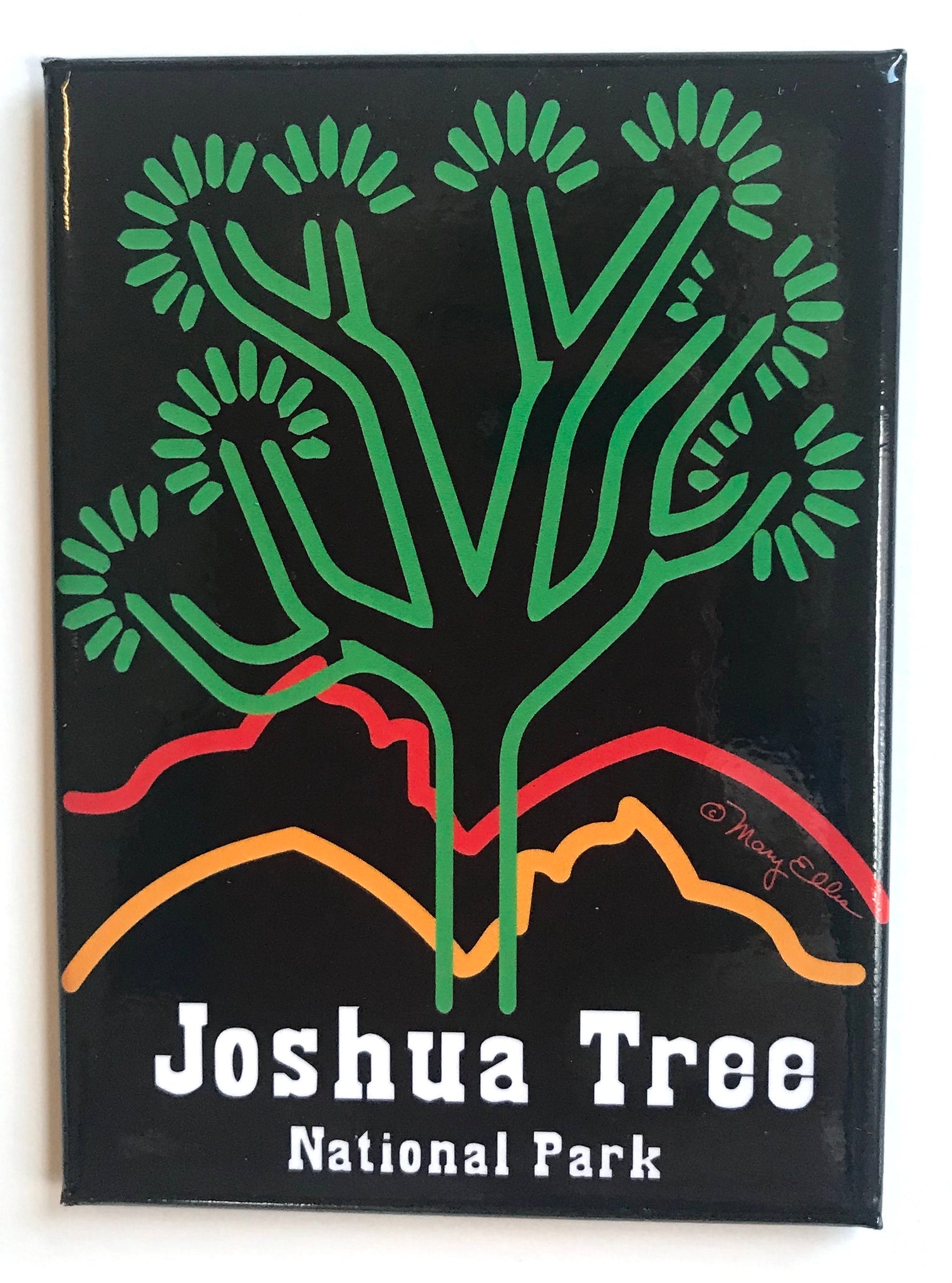 Joshua Tree National Park Lines Magnet - Fifth Avenue Manufacturers