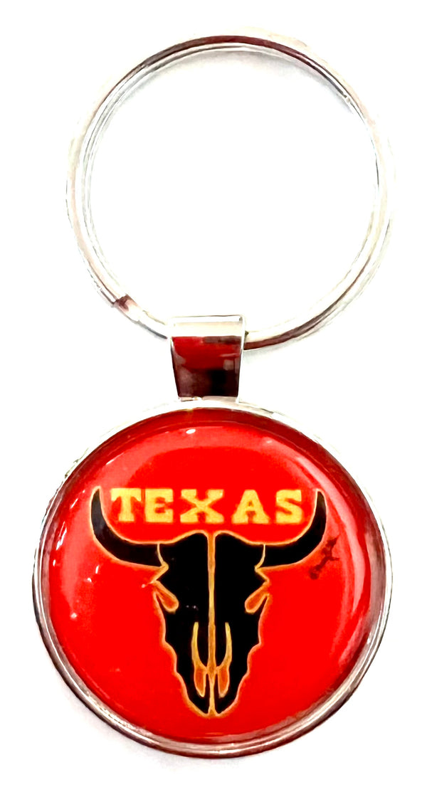 Texas Keychain Longhorn Skull - Fifth Avenue Manufacturers